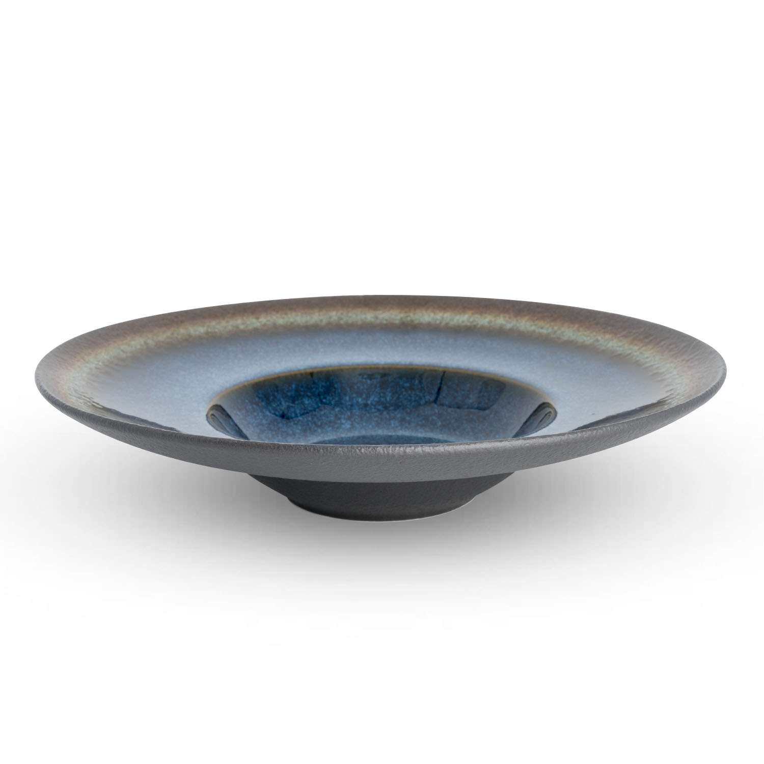 Korin Durable Umi Cobalt Blue Rim Bowl 11" | KORIN