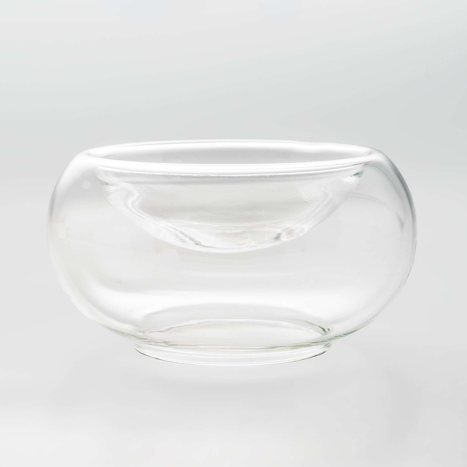 Glass Round Concave Bowl 4.25" | KORIN