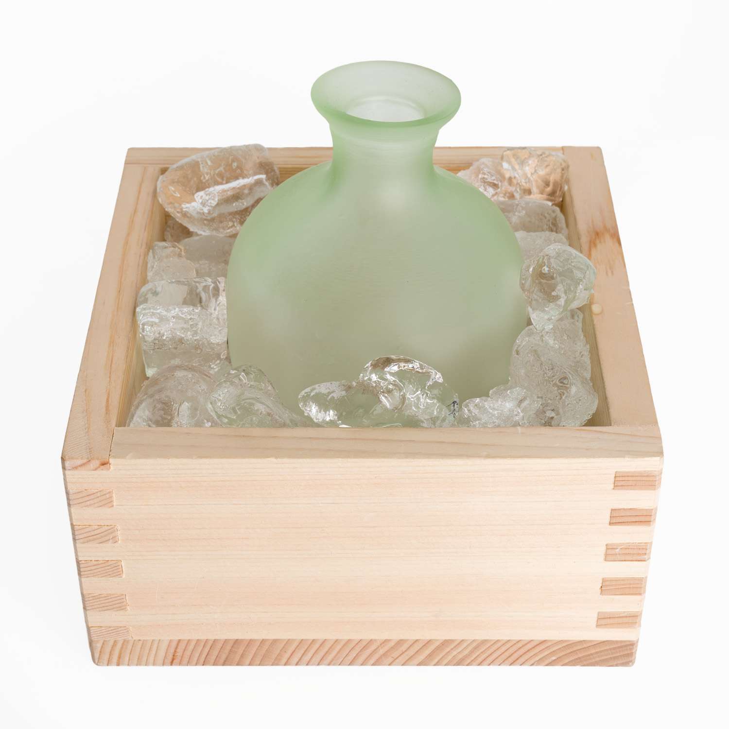 Hinoki Wooden Sake Box 5.75" | Korin