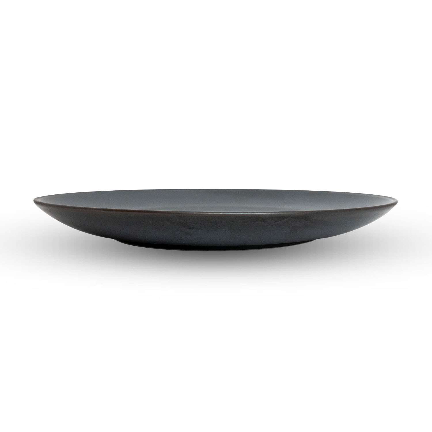 Tessa Black Round Plate 9" | KORIN