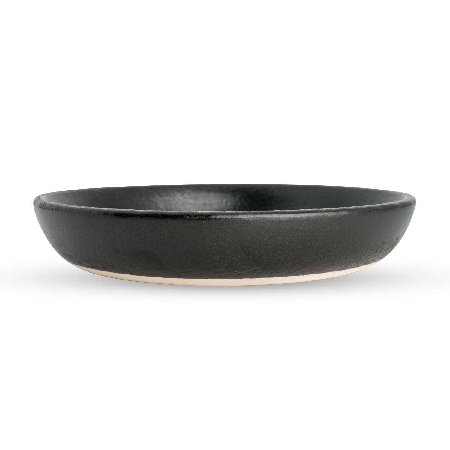 Toban Grilling Carbon Black Round Plate 8.25" | KORIN