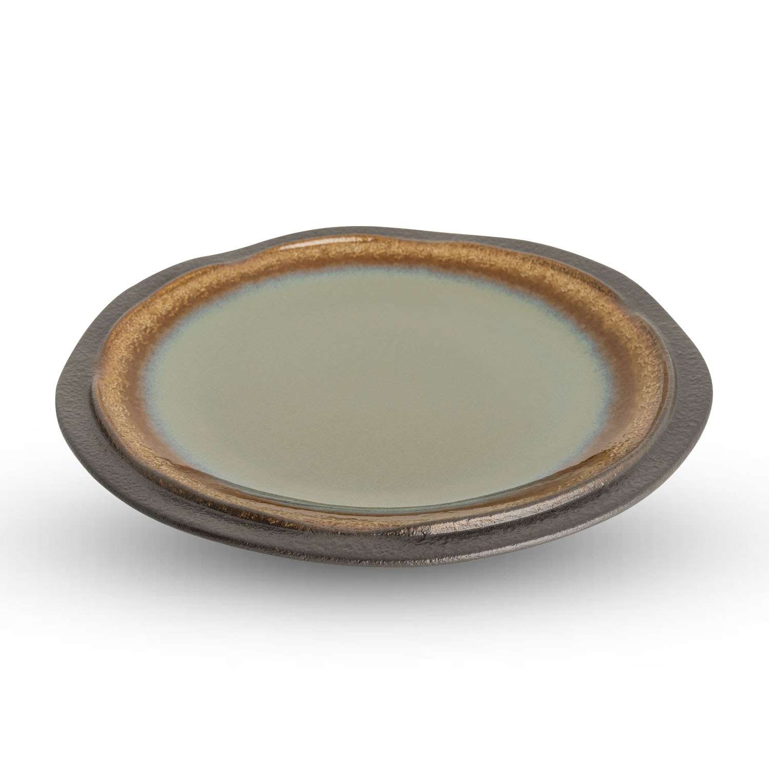 Korin Durable Sage Green Round Plate 8" | KORIN