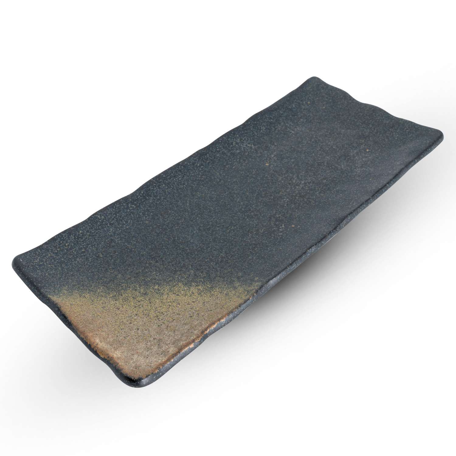 Metallic Matte Rectangular Plate 11.25" | Korin