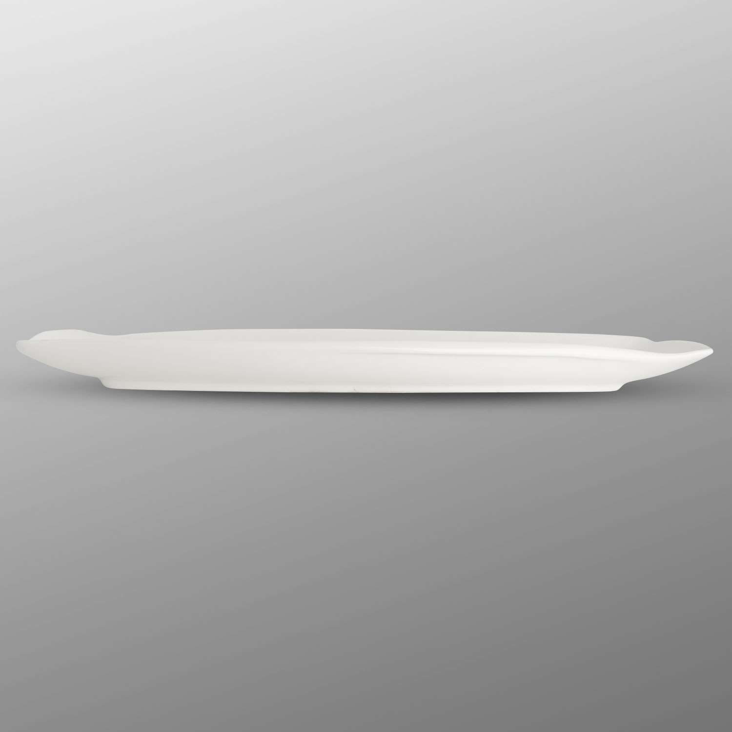 Korin Durable White Rectangular Plate 16" | Korin