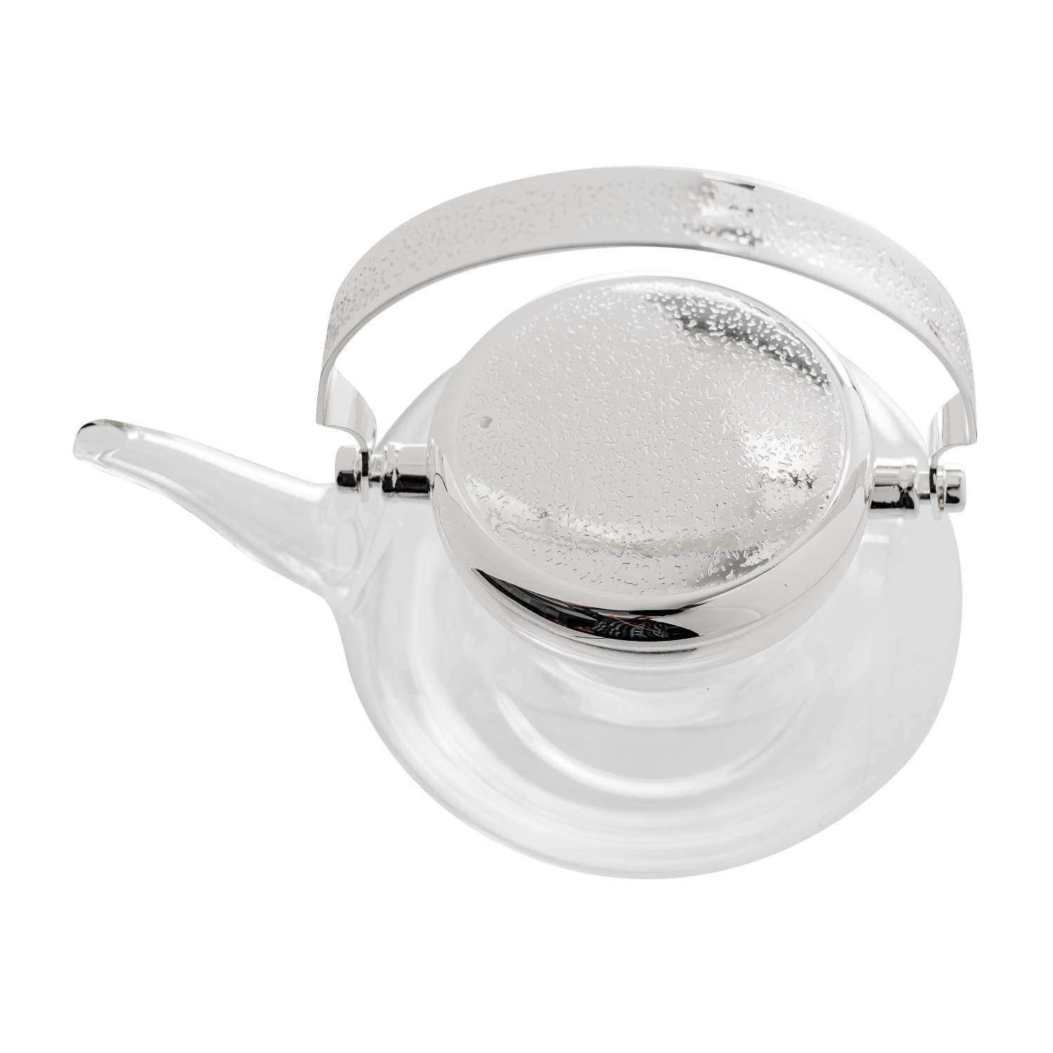 Chirori Cold Silver Sake Pot 15 oz | KORIN