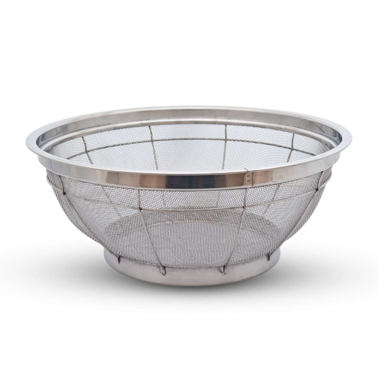 Stainless Shallow Colander - Made in China | Korin