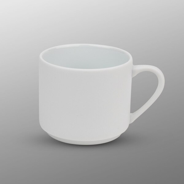 Matte White Tea Cup 6 oz | KORIN
