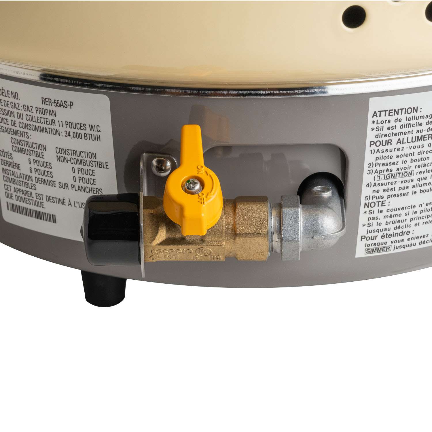 Rinnai Gas Cooker LP Gas / RER-55AS-LP (55 Cups) | Korin