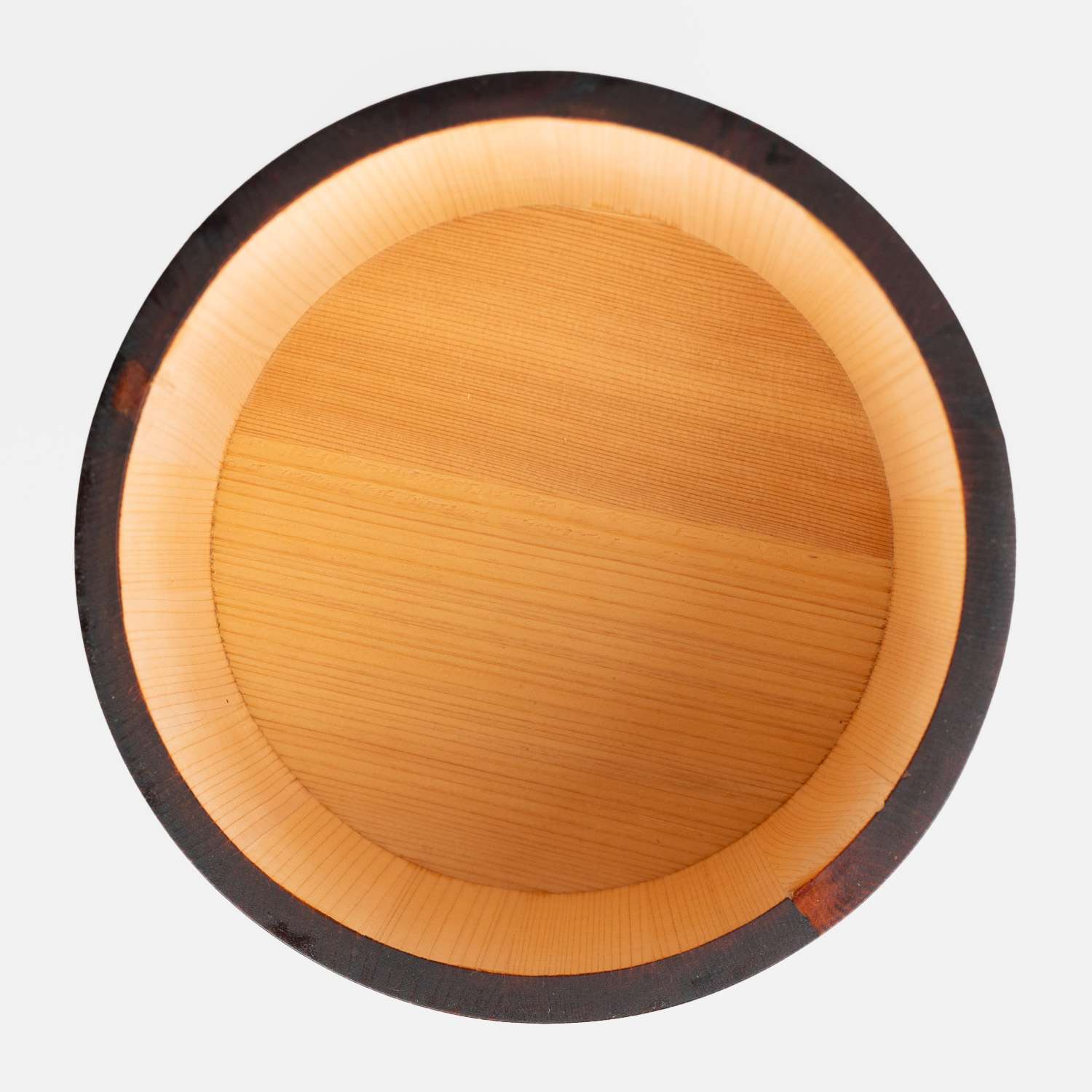 Lacquer Coated Cypress Wooden Edobitsu Rice Jar (18cm) | KORIN