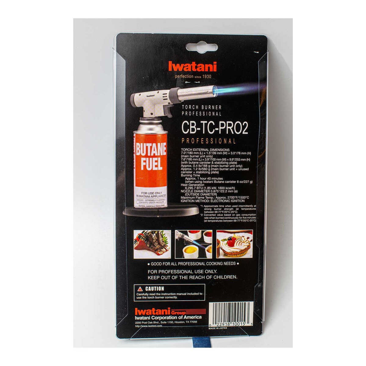 Iwatani Gas Torch Burner | Korin