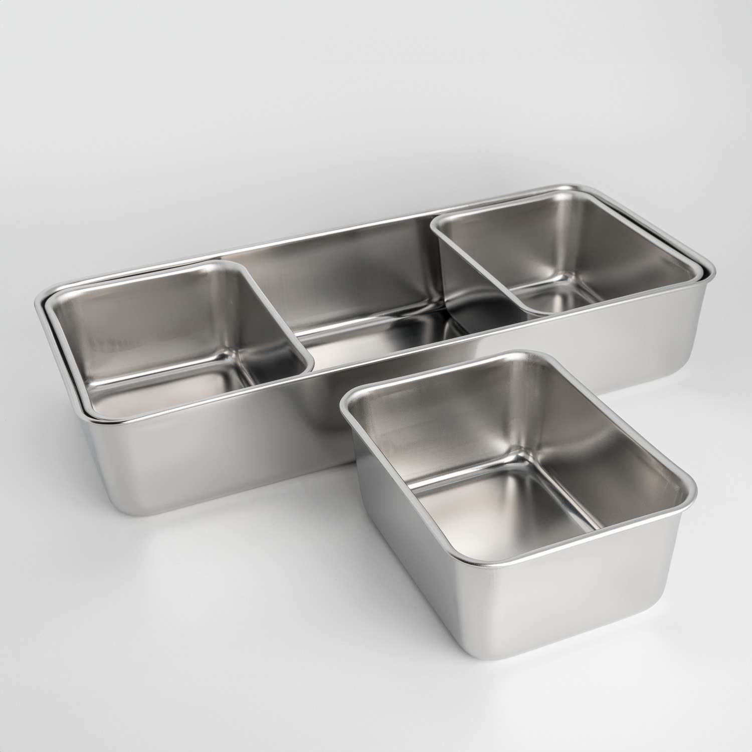 Stainless Steel Yakumi Pan - 3 Compartments | Korin