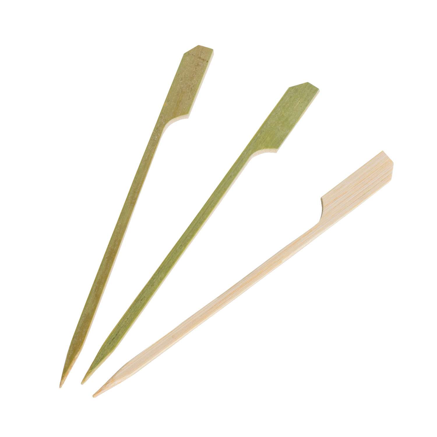 Disposable Flag / Gun Shaped Bamboo Skewers (Teppo Gushi) 3.5” (9cm ...