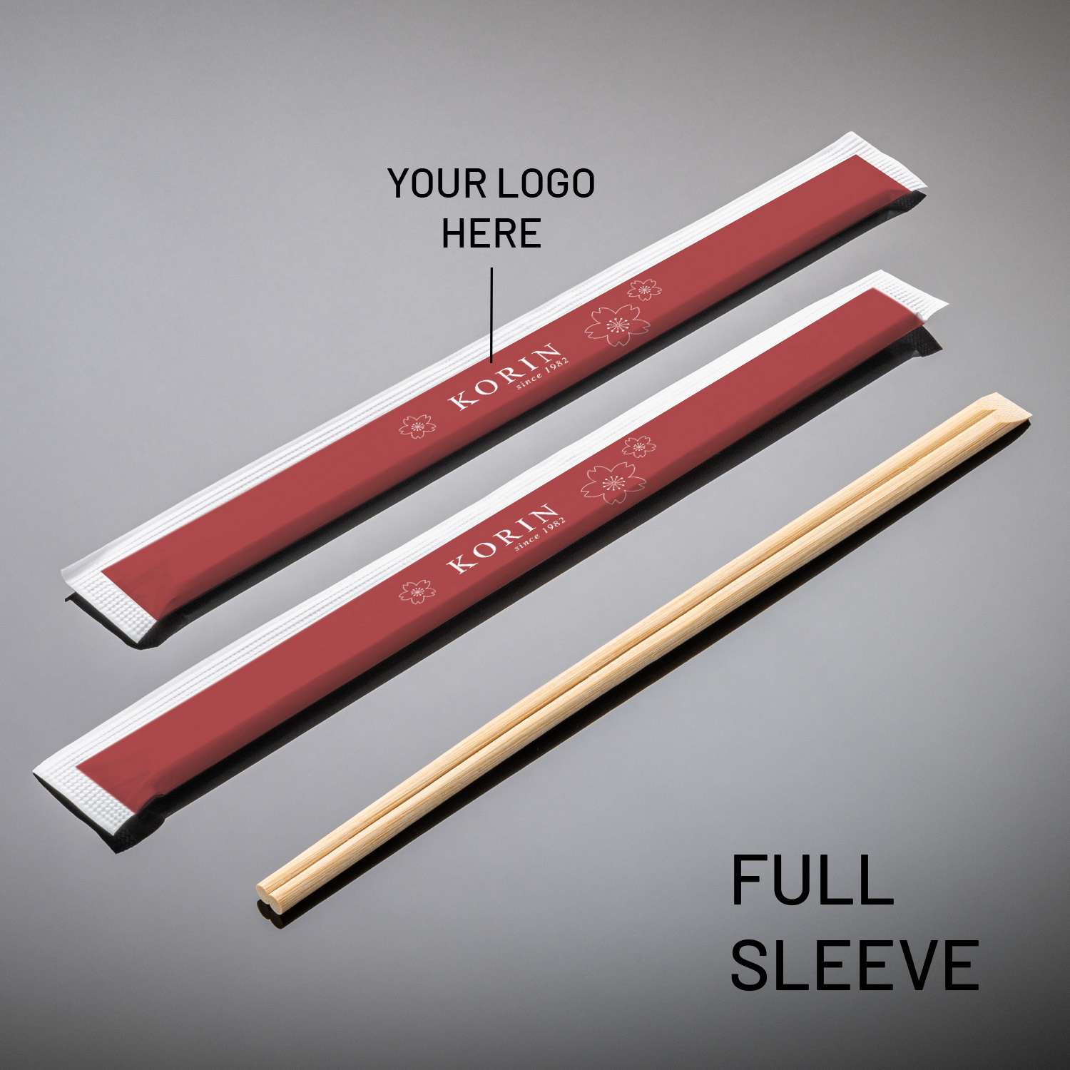 Custom chopstick sleeves store
